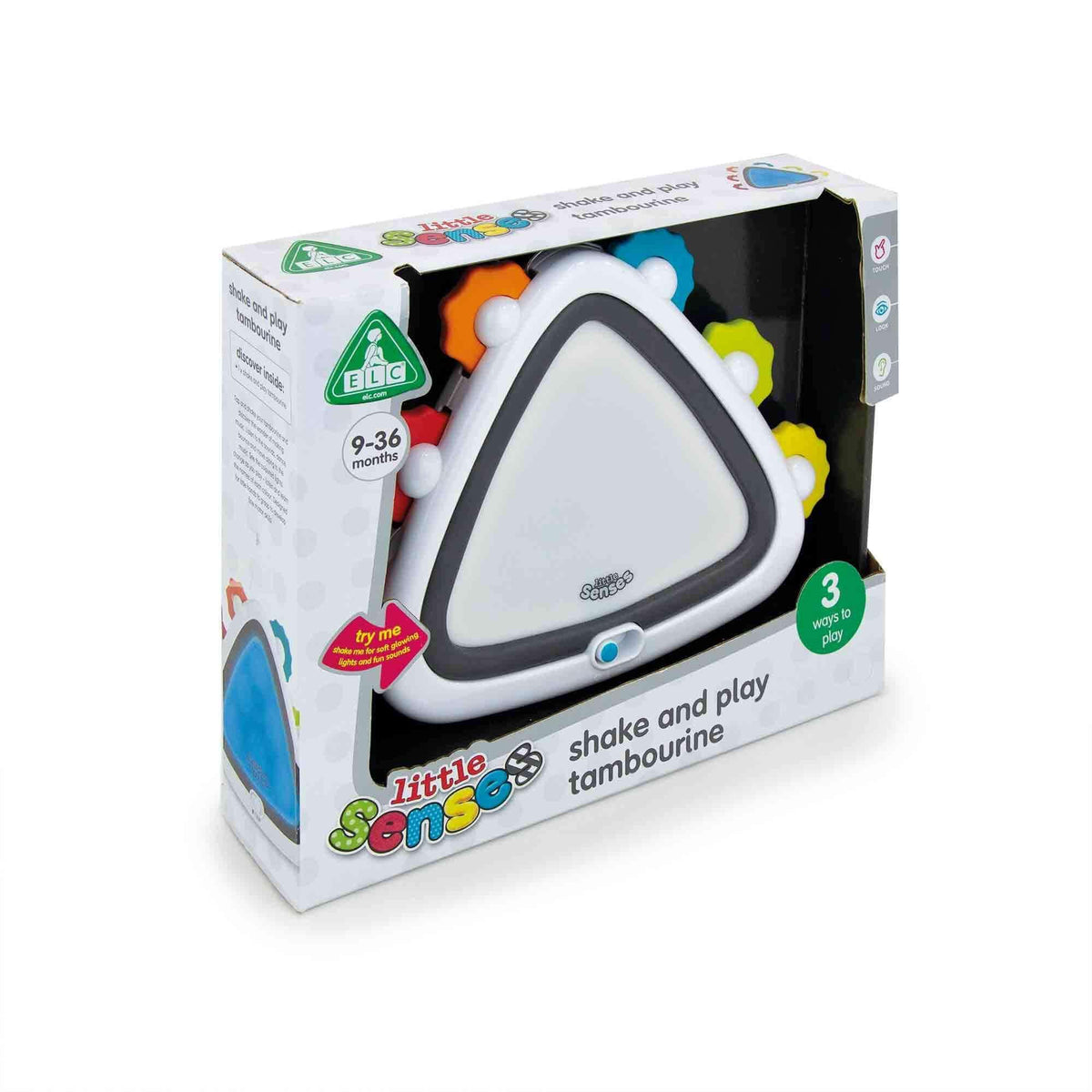 Early Learning Centre - Little Senses Shake And Play Tambourine – Panda ...