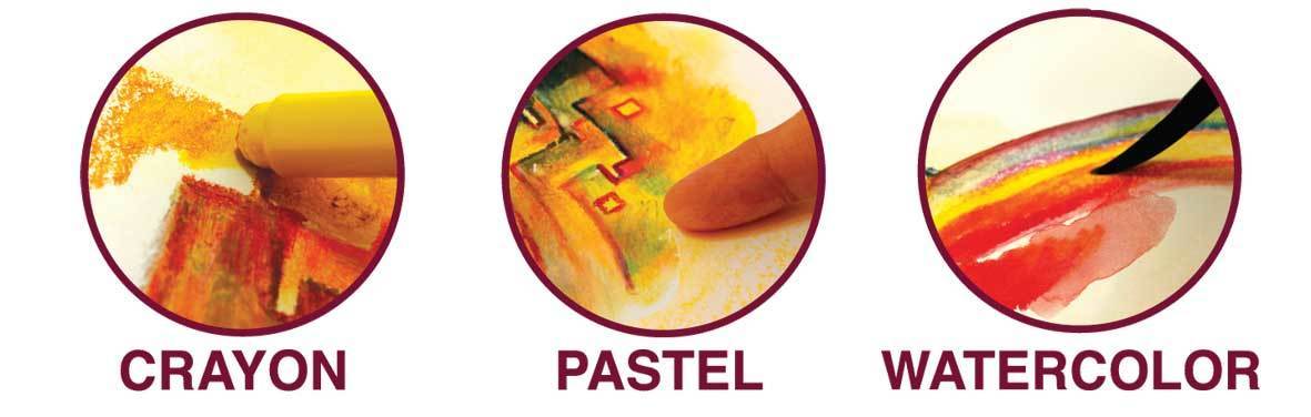 AMOS Colorix Silky Safe Crayon 36 Colours Pack – Panda Kids and Baby