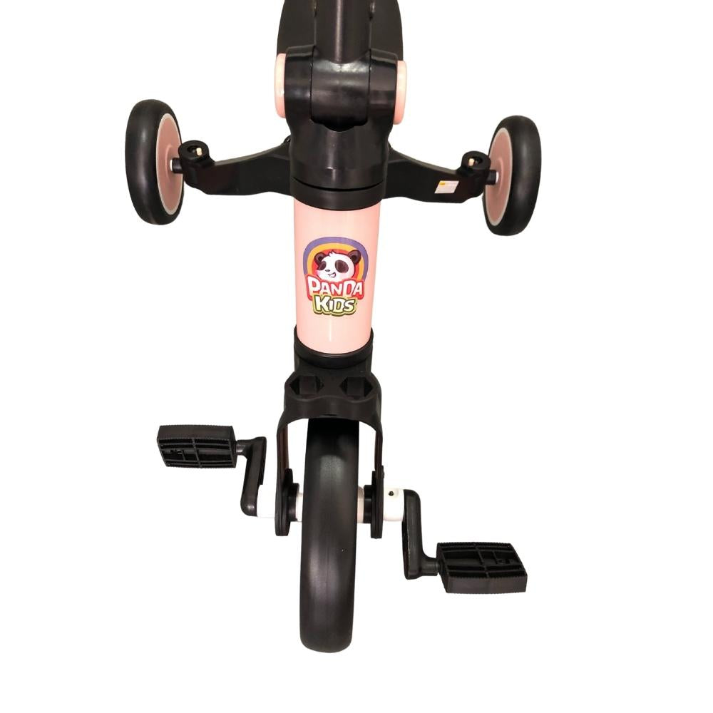 Panda Kids & Baby - 2 in 1 Foldable Balance Bike & Tricycle With Push